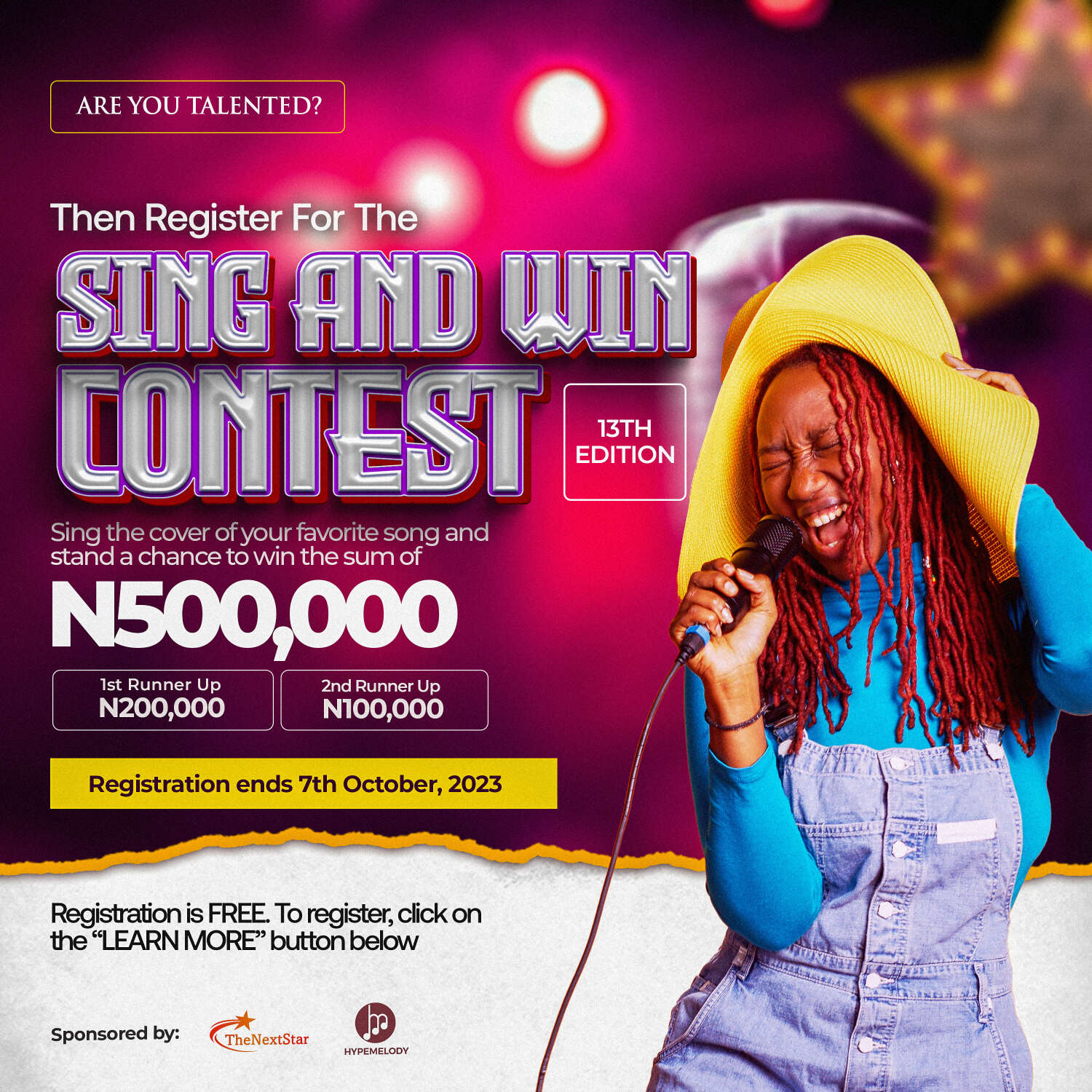 13th Edition - Sing and Win Contest [Completed]