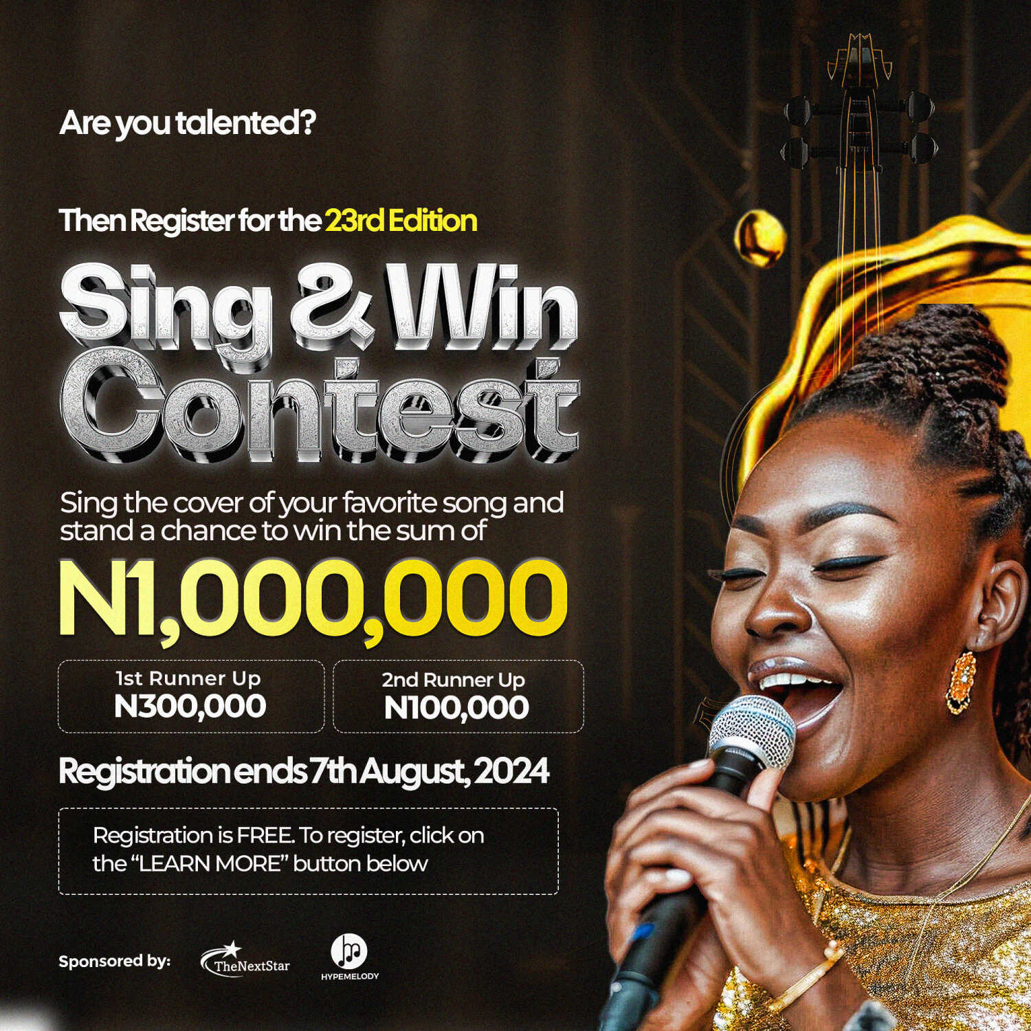 23rd Edition - Sing and Win Contest [Completed]